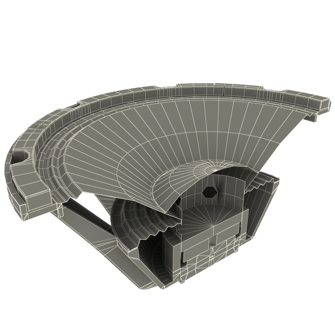 Speaker Cut 3d Model