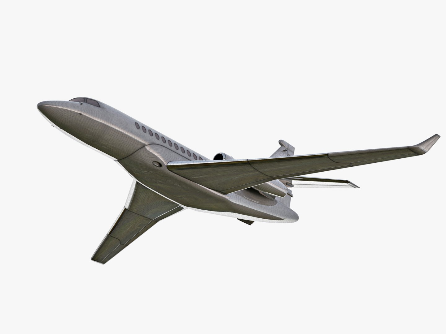 Dassault Falcon 7x Private Jet 3D Model - TurboSquid 1454059