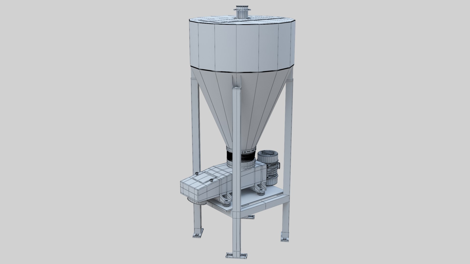 Wheat Grain Flour Milling Machine PACK 1 3D Model - TurboSquid 1964511