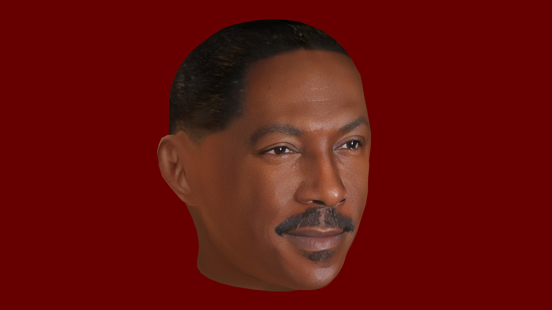 Eddie Murphy Head - Low Poly Head For Game Low-poly 3D Model ...