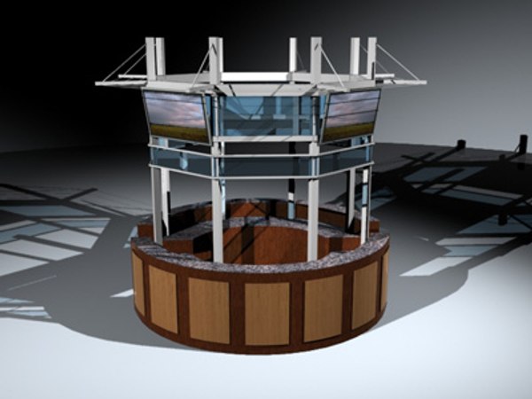information center 3d model