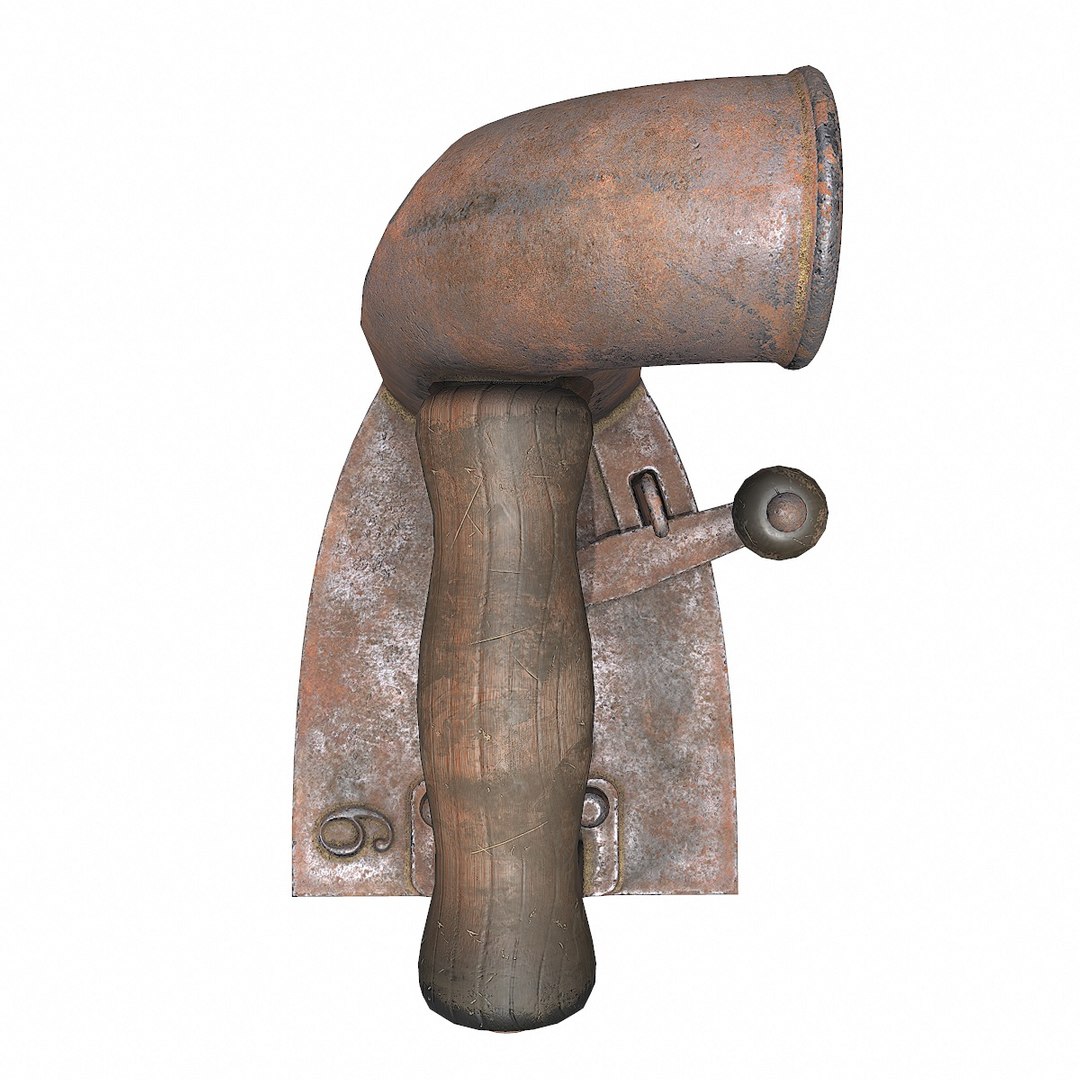 3D Vintage Smoothing-iron No6 - TurboSquid 1216813