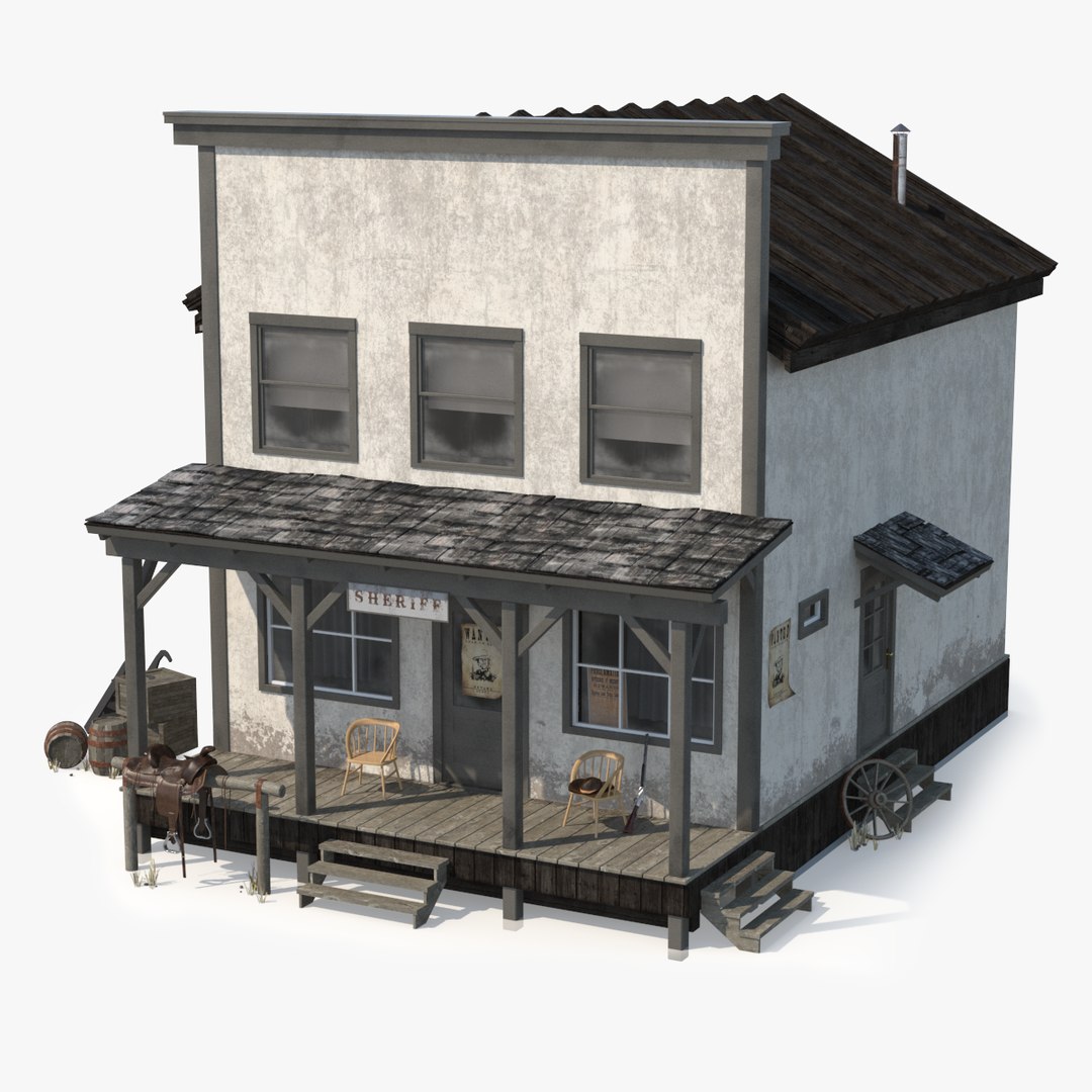 3D Sheriff Office model - TurboSquid 2097840