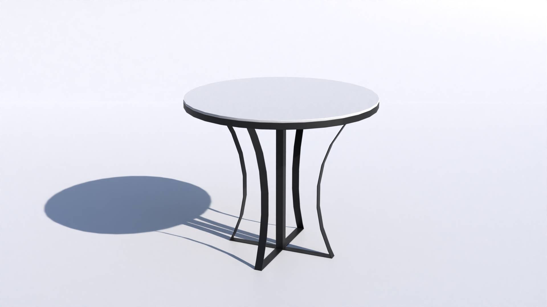 Outdoor Table 3D Model - TurboSquid 2074611