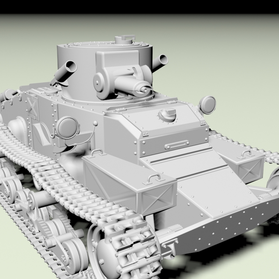 3d model matilda infantry tank