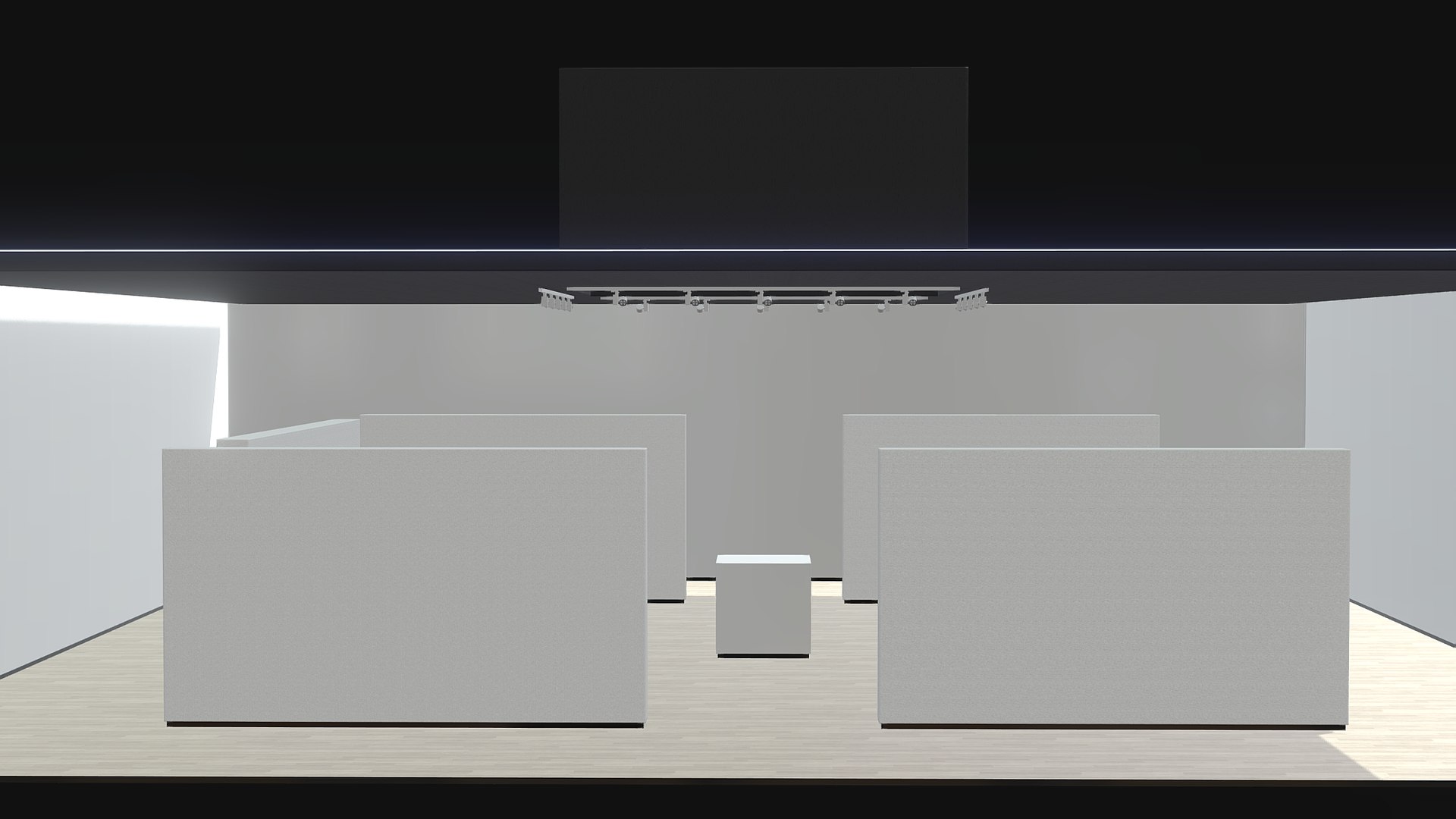 VR Square Room 001 Realistic 3D Model - TurboSquid 1974308