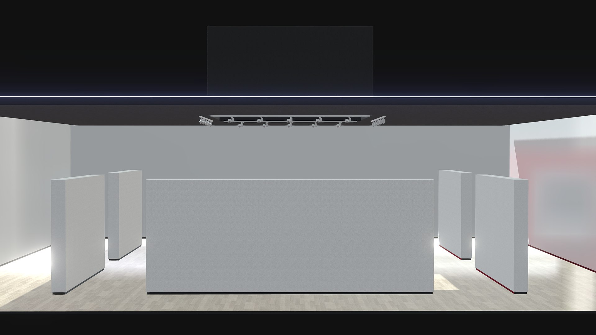 VR Square Room 001 Realistic 3D Model - TurboSquid 1974308