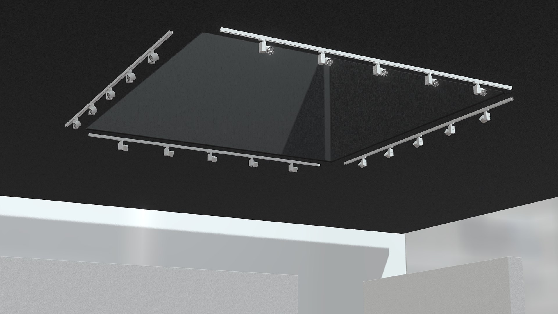 VR Square Room 001 Realistic 3D Model - TurboSquid 1974308