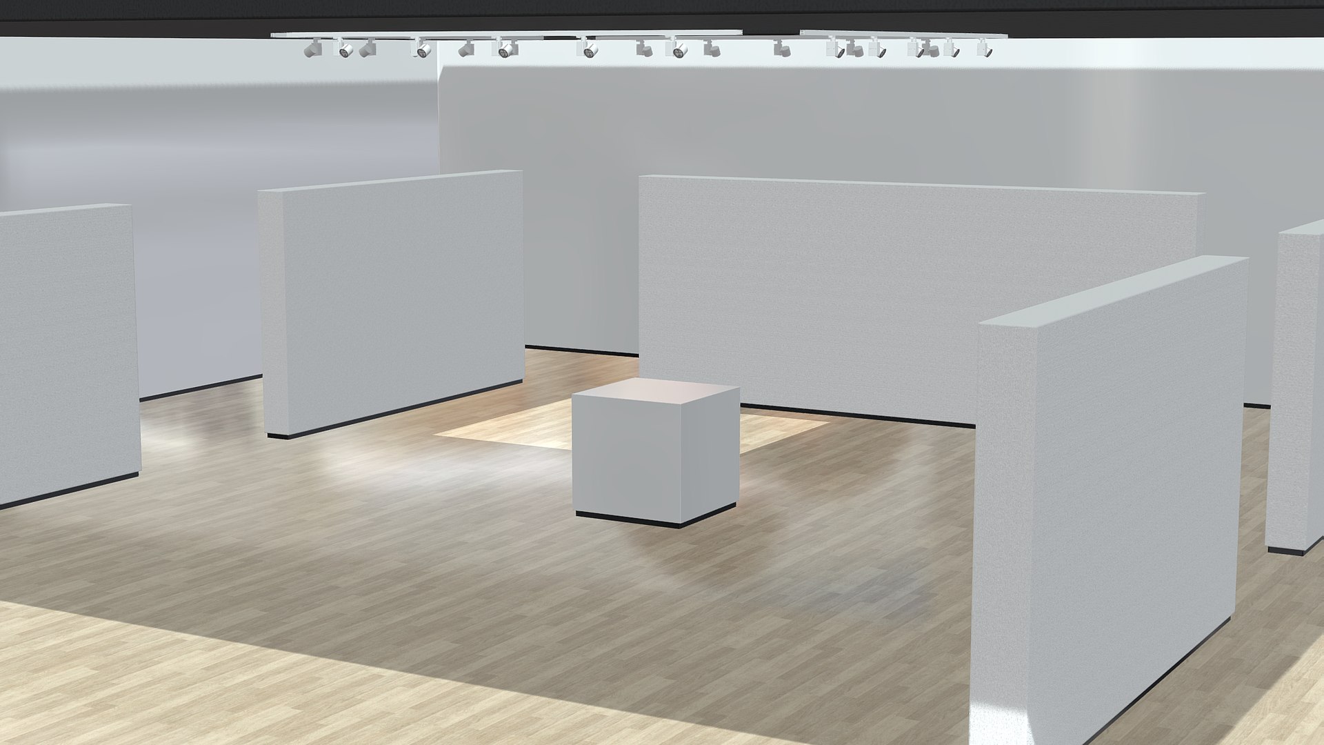 VR Square Room 001 Realistic 3D Model - TurboSquid 1974308