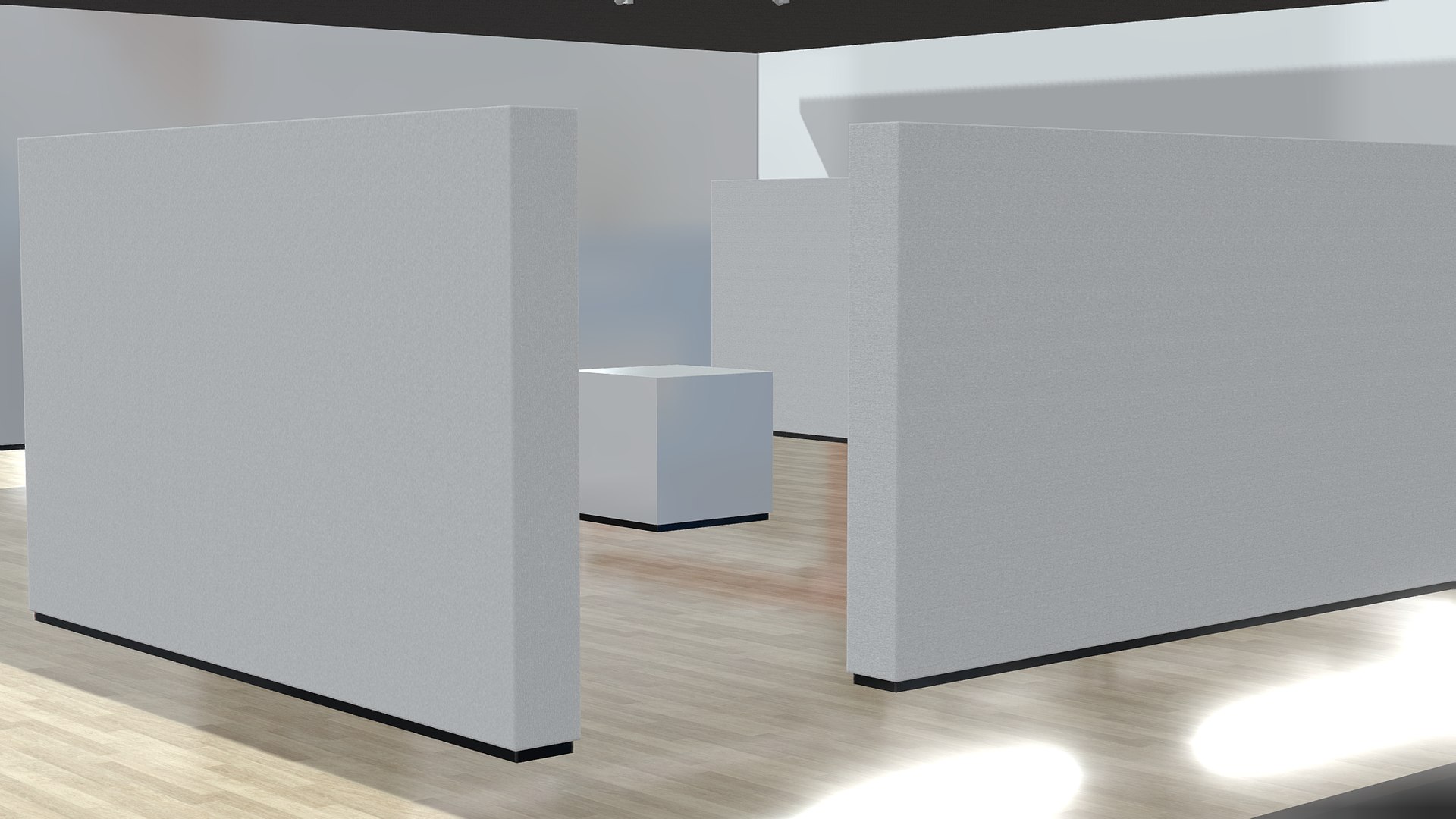 VR Square Room 001 Realistic 3D Model - TurboSquid 1974308