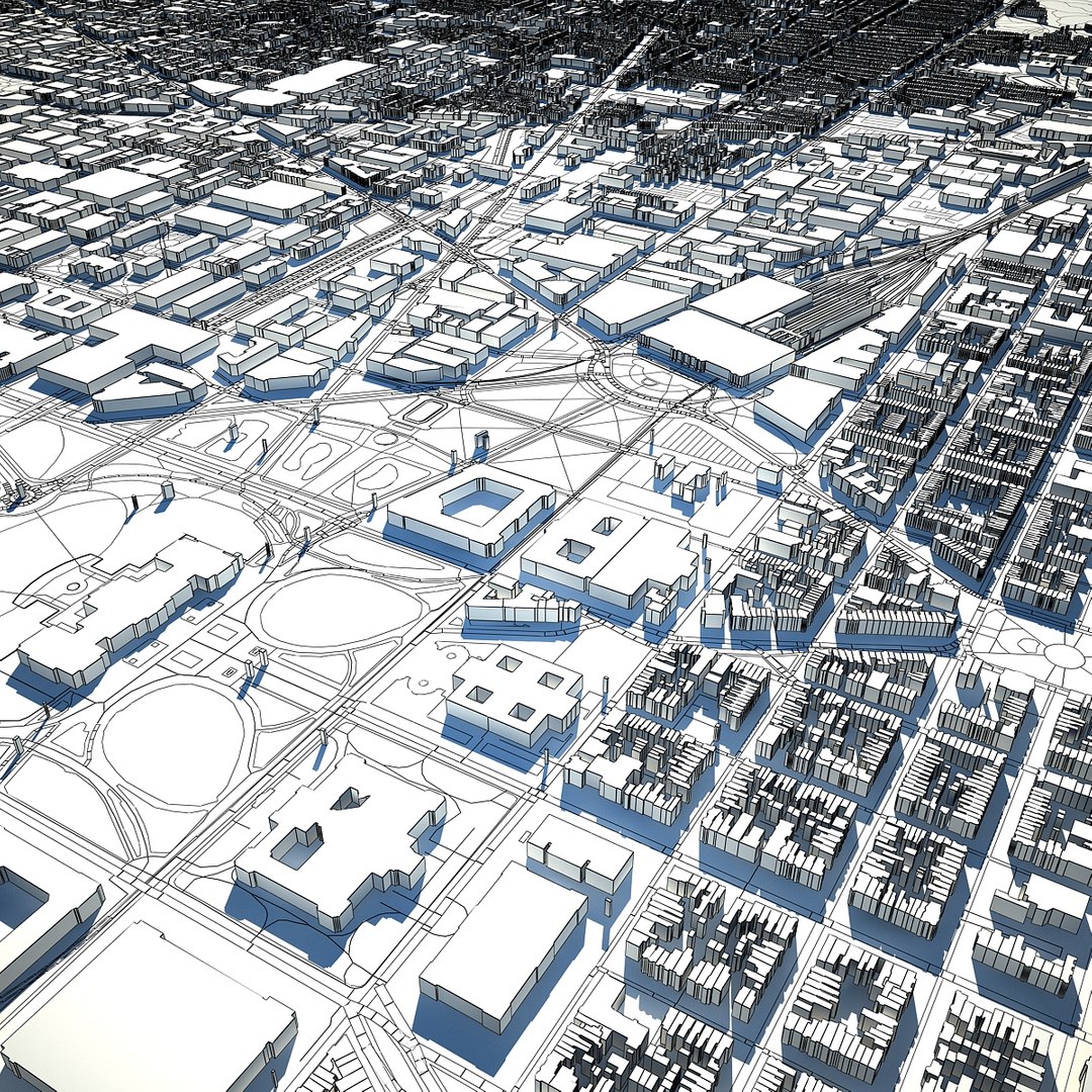 Washington Dc Cityscape 3D - TurboSquid 1466814