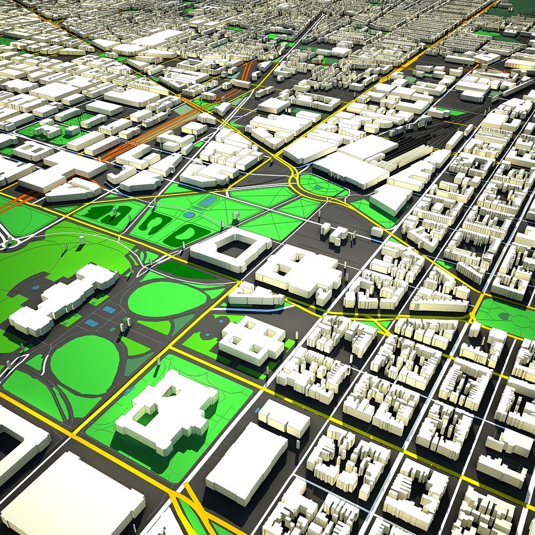 Washington Dc Cityscape 3D - TurboSquid 1466814