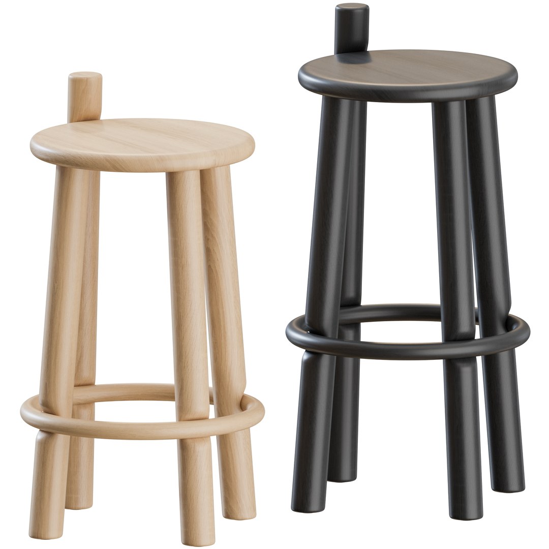 MC27 DOPO Counter And Bar Chair By Mattiazzi 3D Model - TurboSquid 2233700