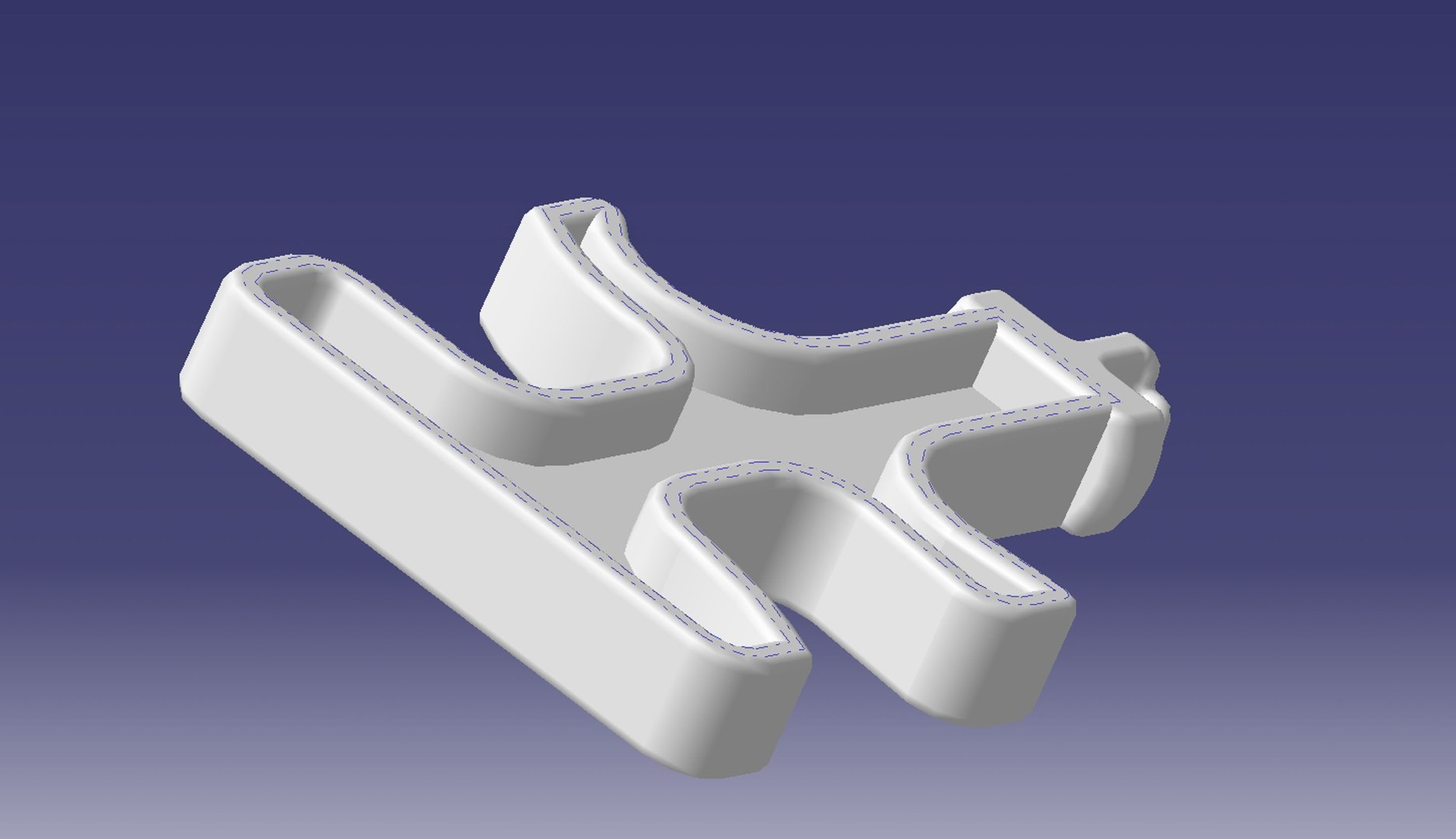 3D elf-defense knuckle spike keychain model - TurboSquid 2130963