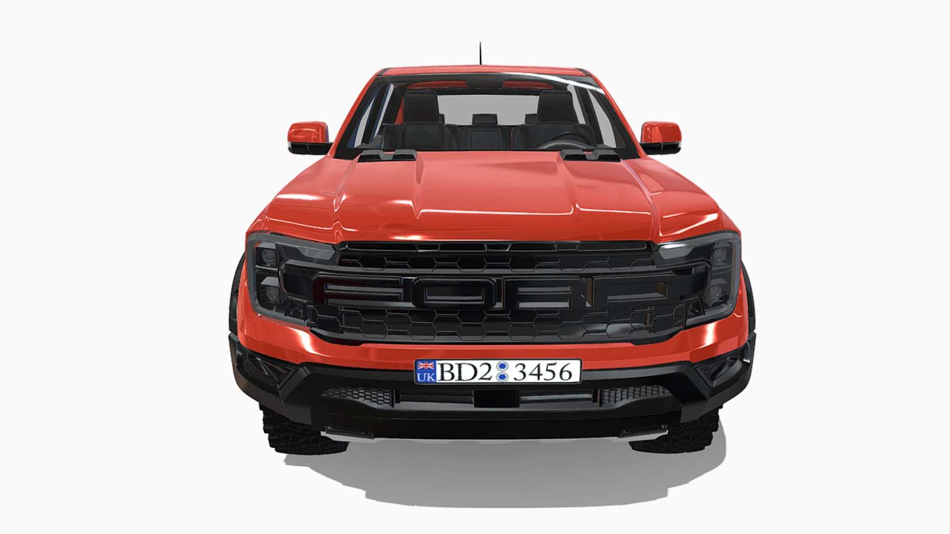 3D Ford Ranger Raptor - TurboSquid 2270629