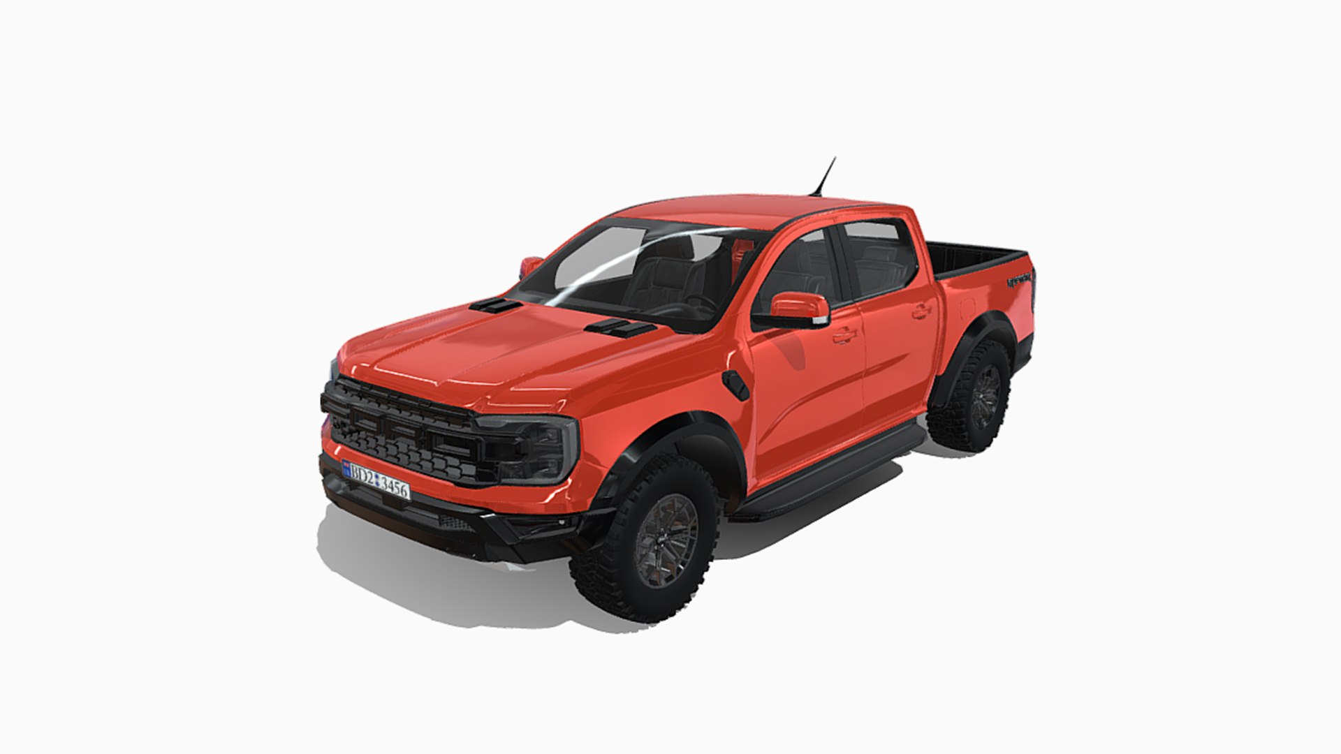 3D Ford Ranger Raptor - TurboSquid 2270629