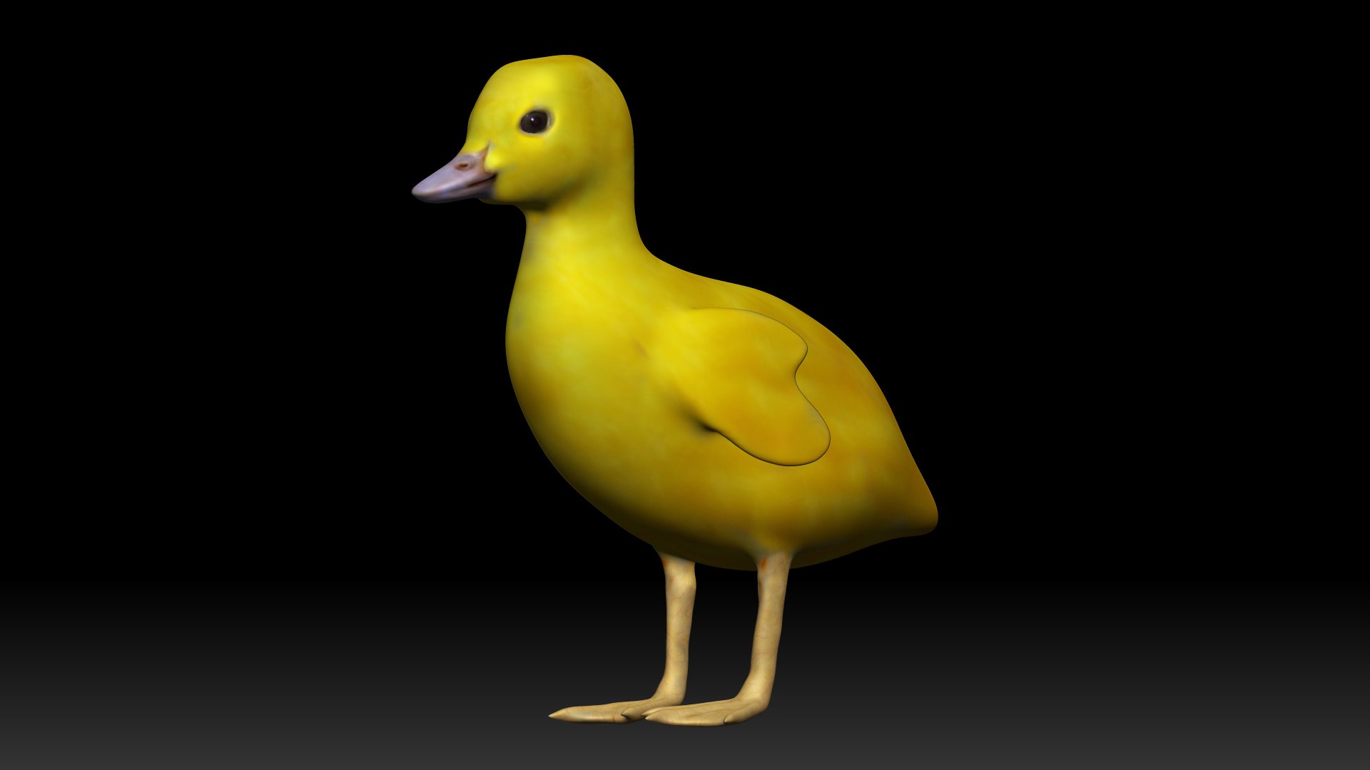 3D Duckling Rigged Low Poly - TurboSquid 1747787