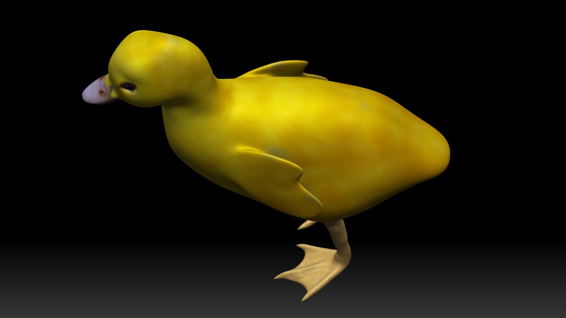 3D Duckling Rigged Low Poly - TurboSquid 1747787
