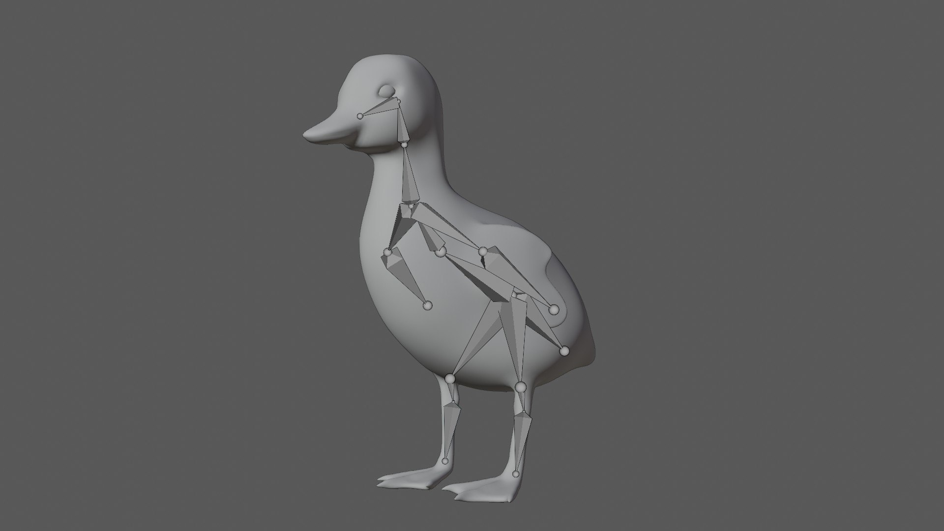 3D Duckling Rigged Low Poly - TurboSquid 1747787