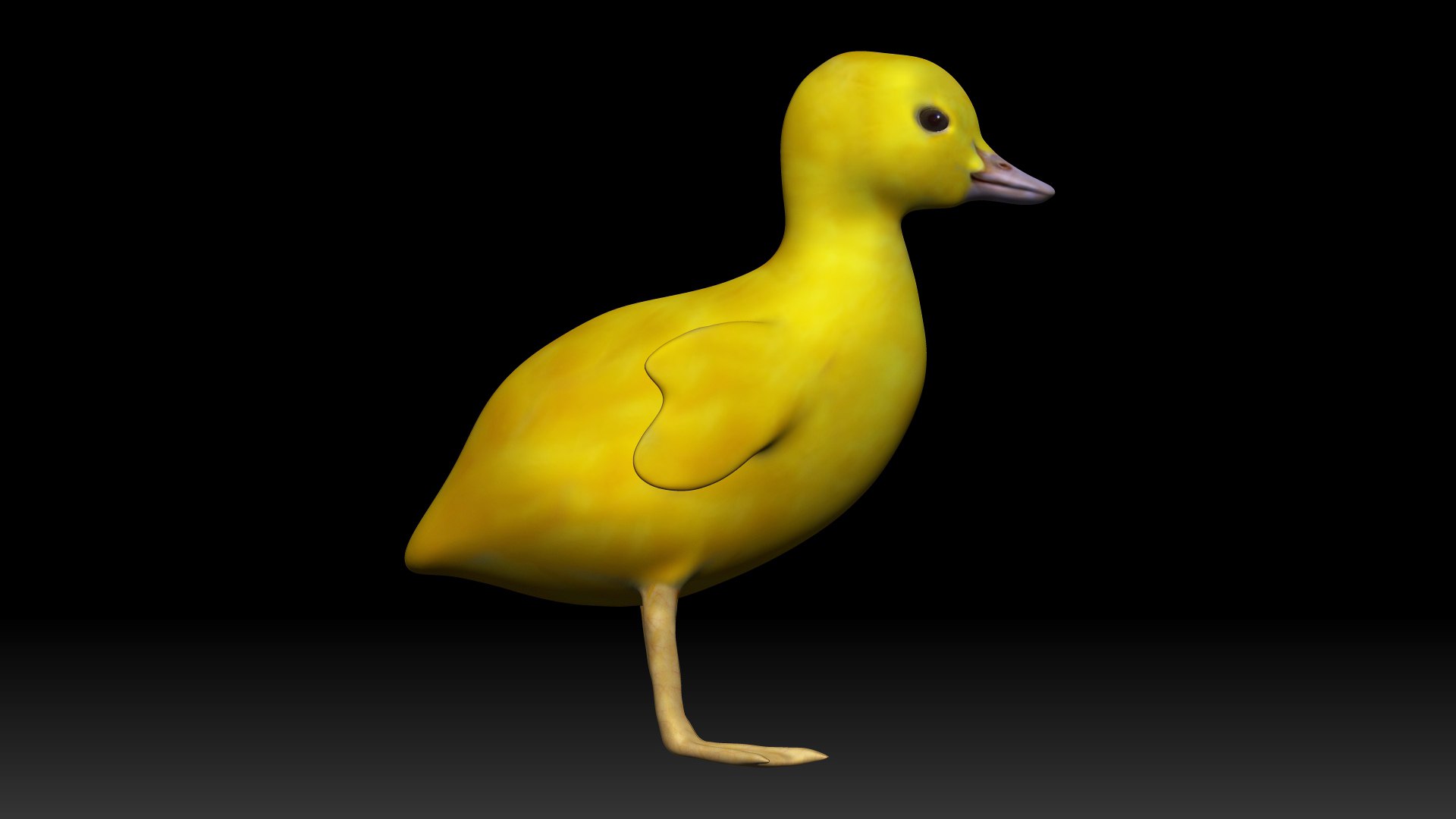 3D Duckling Rigged Low Poly - TurboSquid 1747787