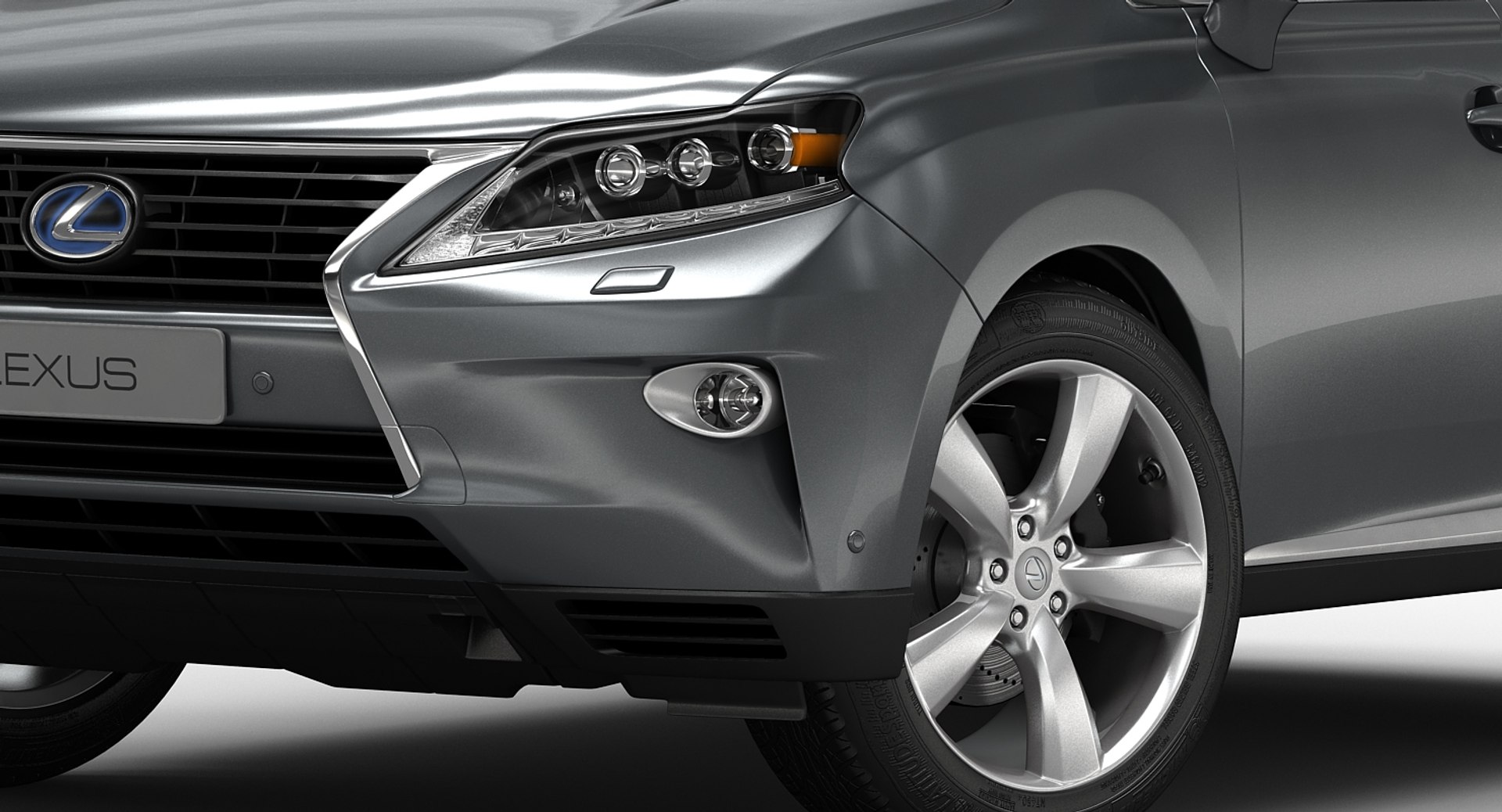 2015 Lexus Rx 450h 3d Max