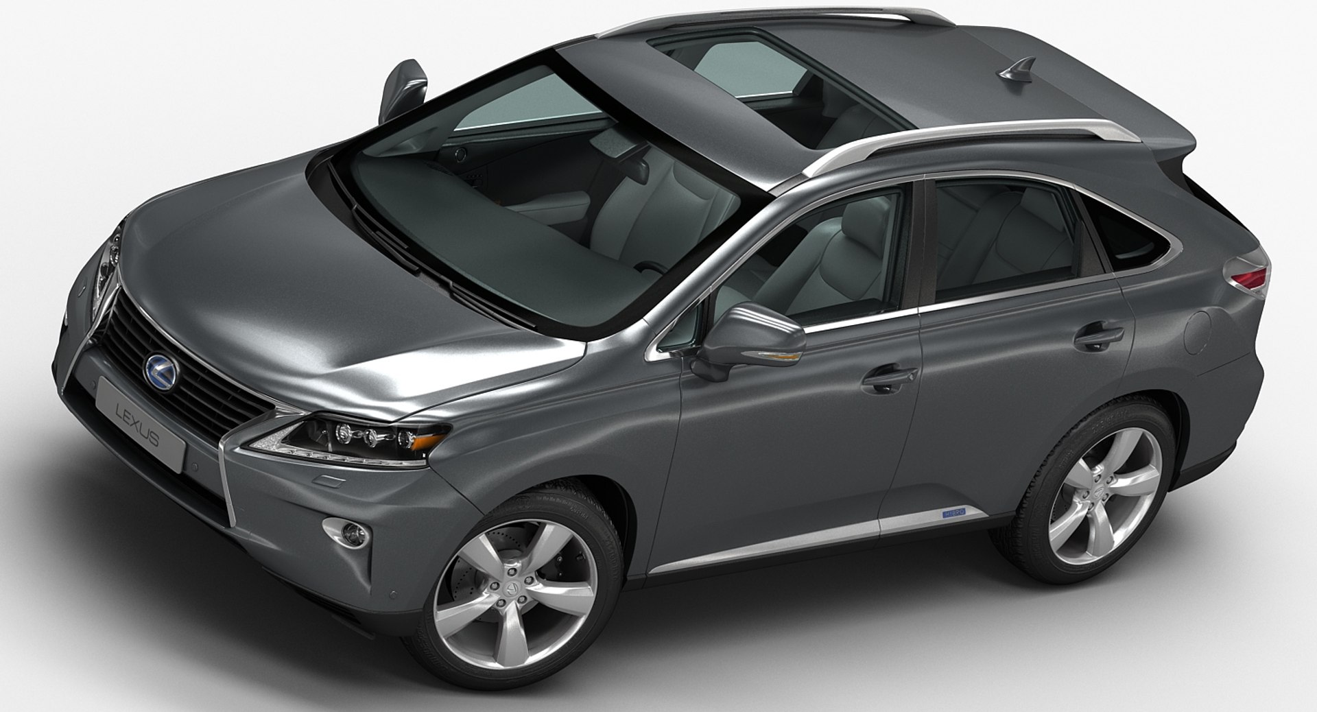 2015 Lexus Rx 450h 3d Max