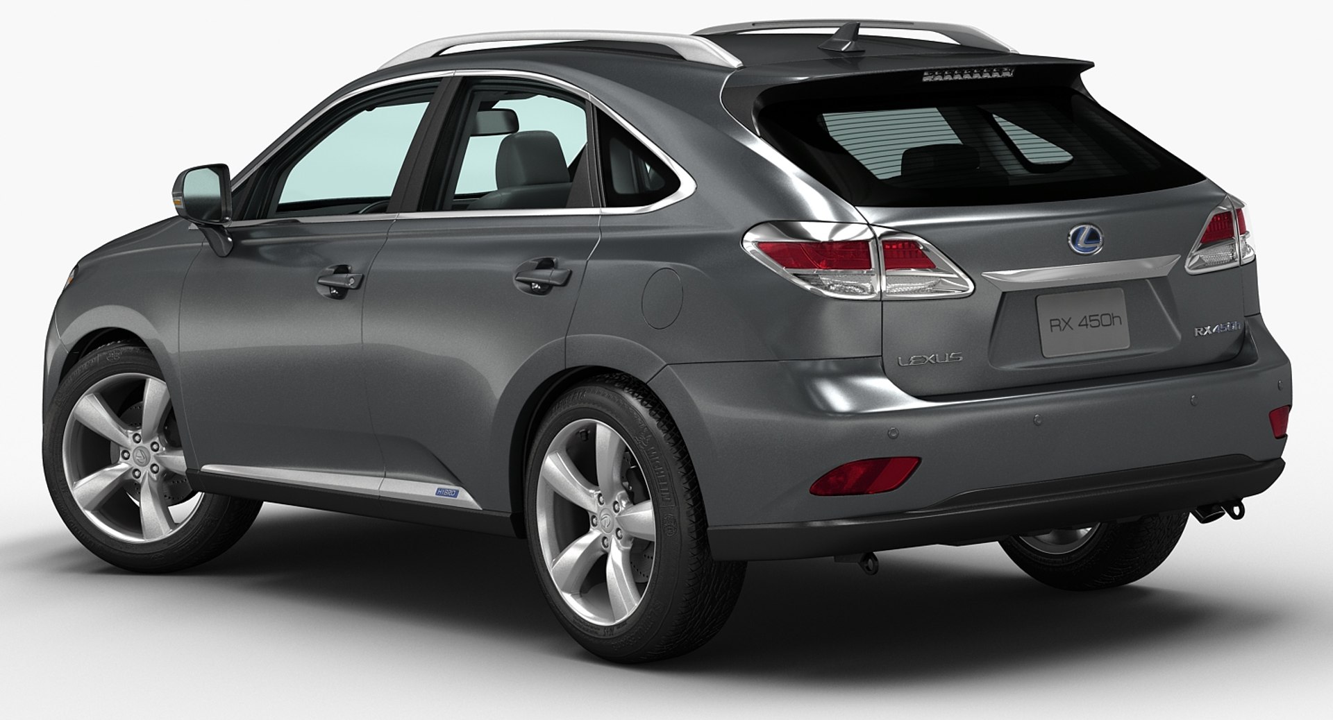 2015 Lexus Rx 450h 3d Max