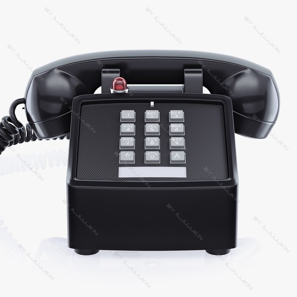 3d model vintage radio telefunken gavotte