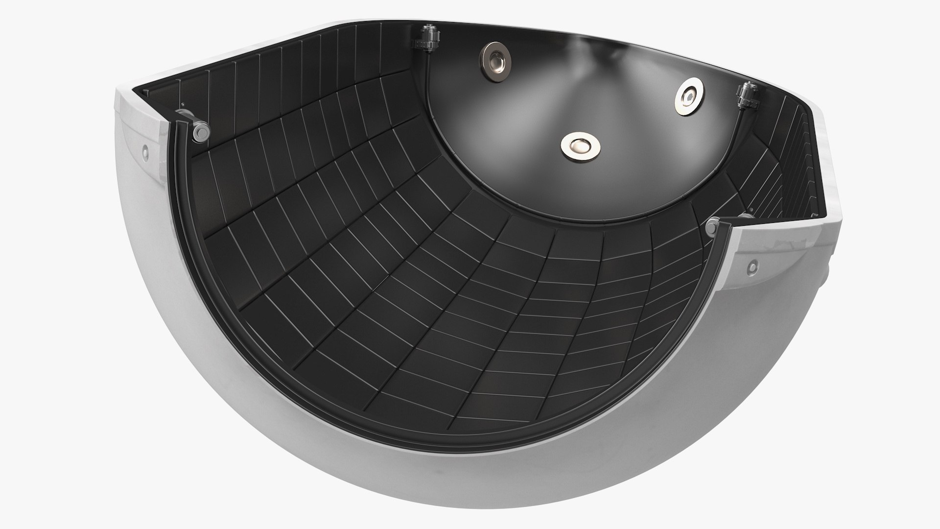 3D payload fairing communications satellite - TurboSquid 1493392