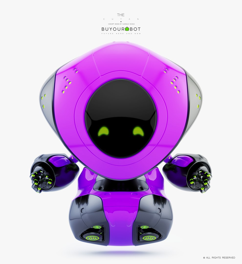 3D cartoon pirate bot - TurboSquid 1230708