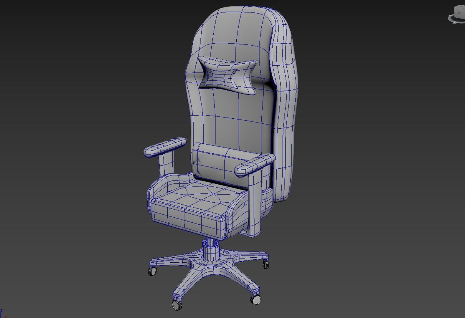 Computer gaming chair model - TurboSquid 1518420