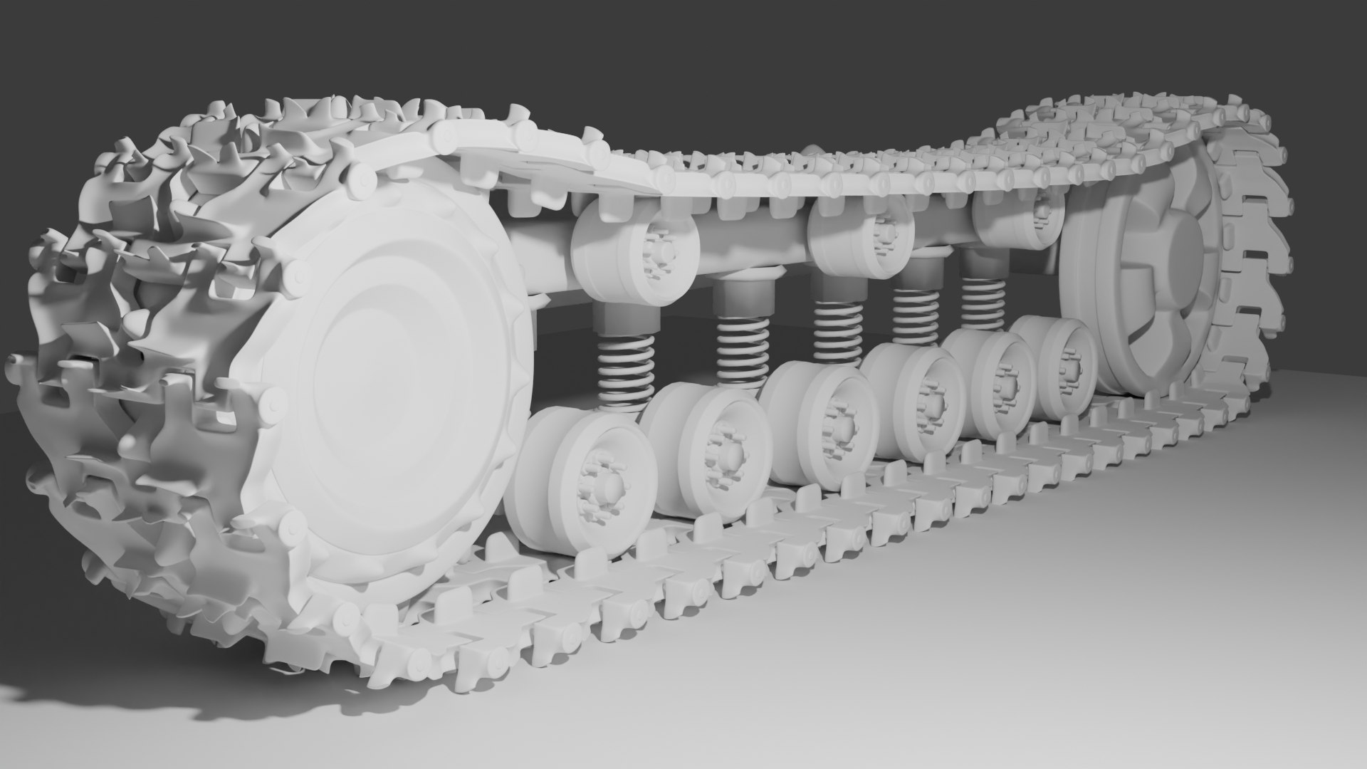 3D Model Realistic Caterpillar Track - TurboSquid 2362991