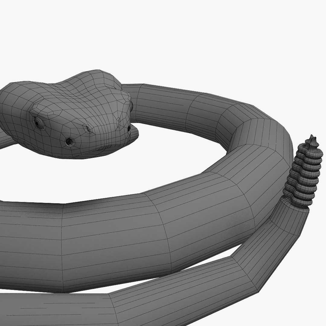 obj rattlesnake rattle snake