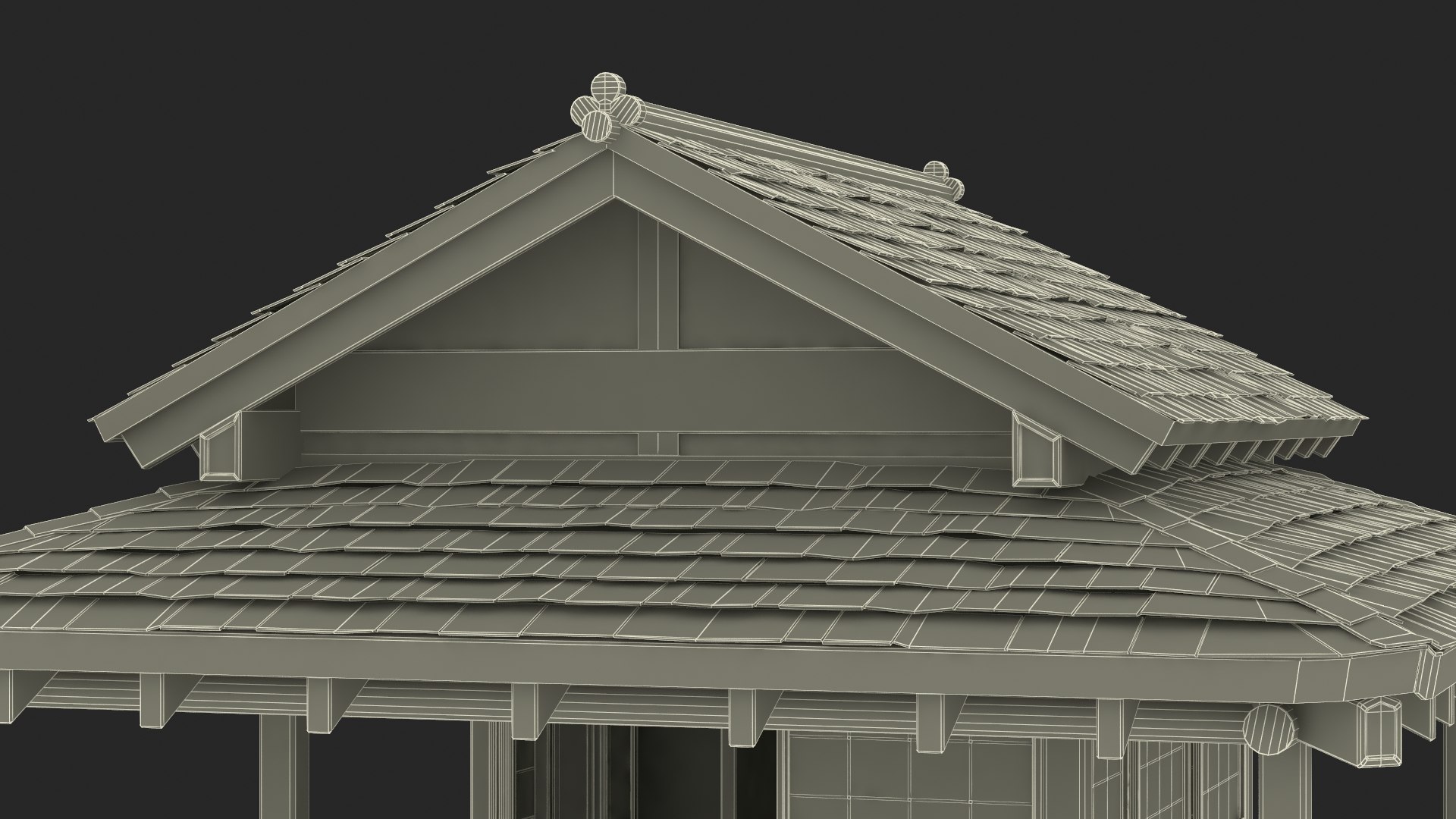 Traditional Japanese Tea House Open 3D - TurboSquid 2276332