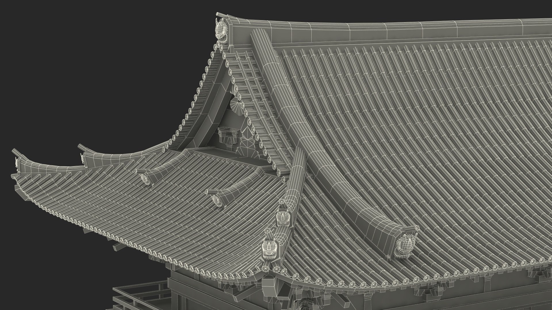 3D Buddhist Temple Gate Model - TurboSquid 2161873