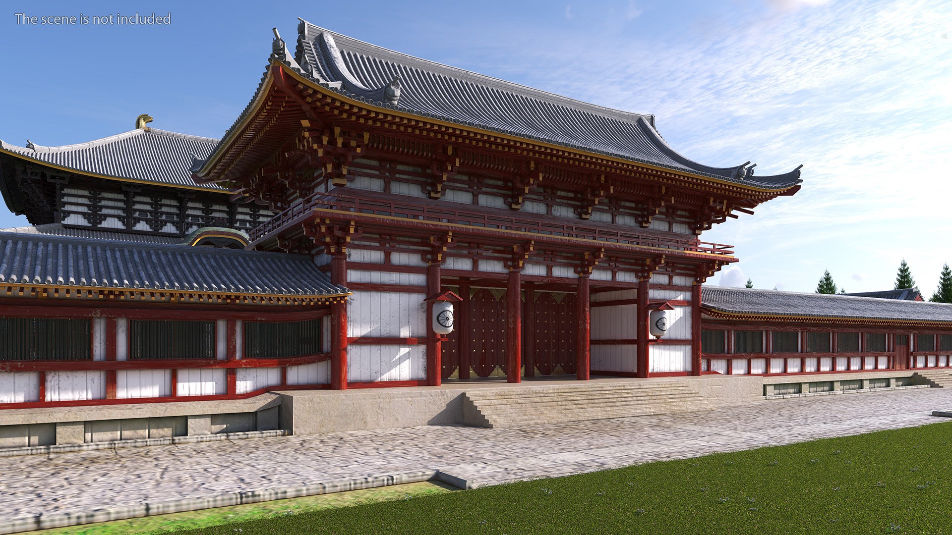 3D Buddhist Temple Gate Model - TurboSquid 2161873