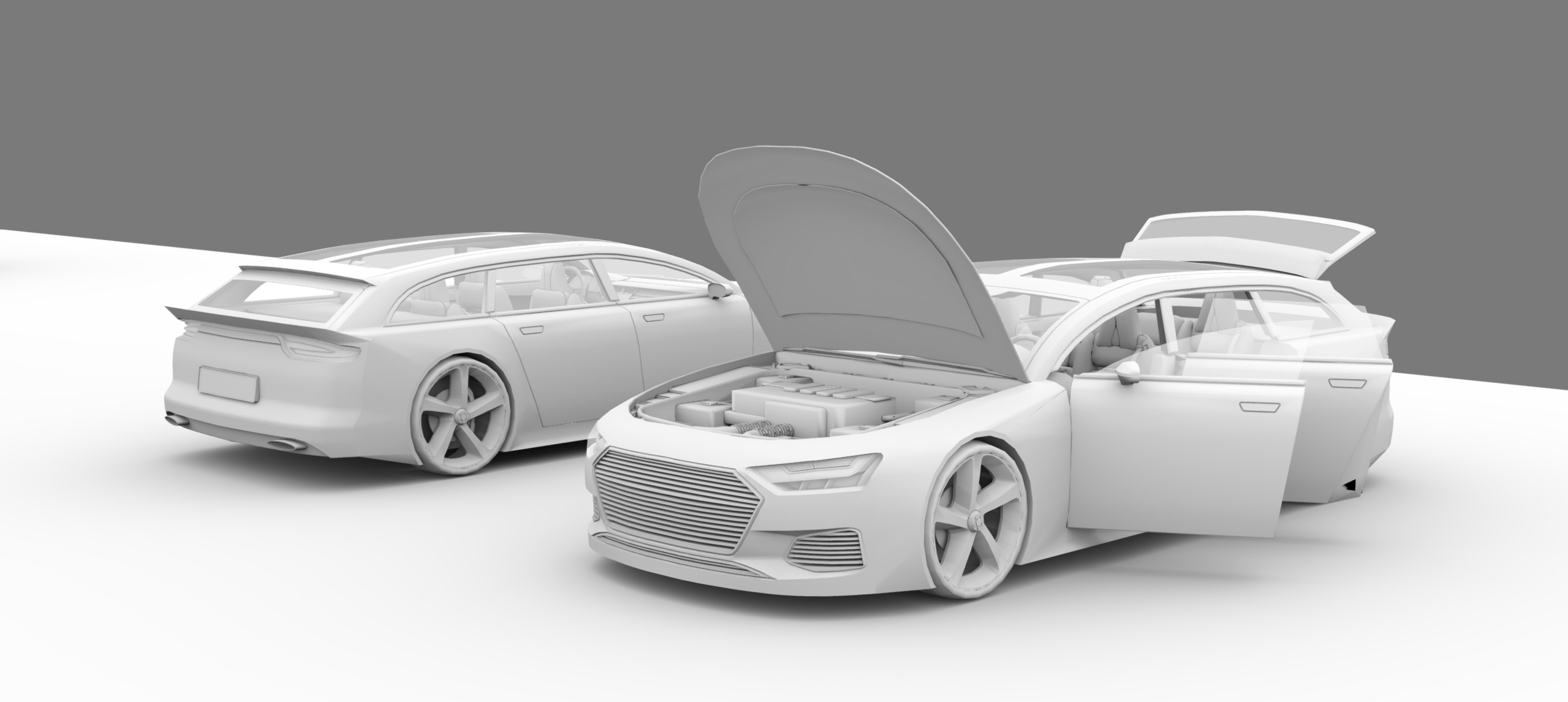 Pack 5 cars 3D model - TurboSquid 1303944