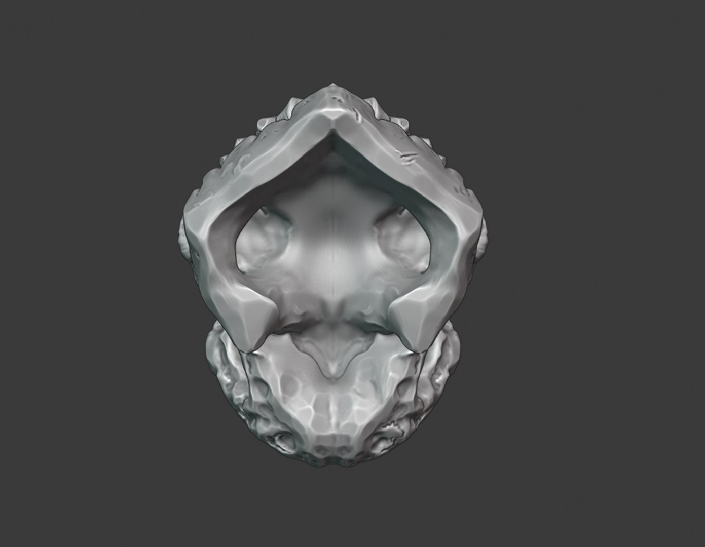 Groll Skull Creature 3D - TurboSquid 1551524