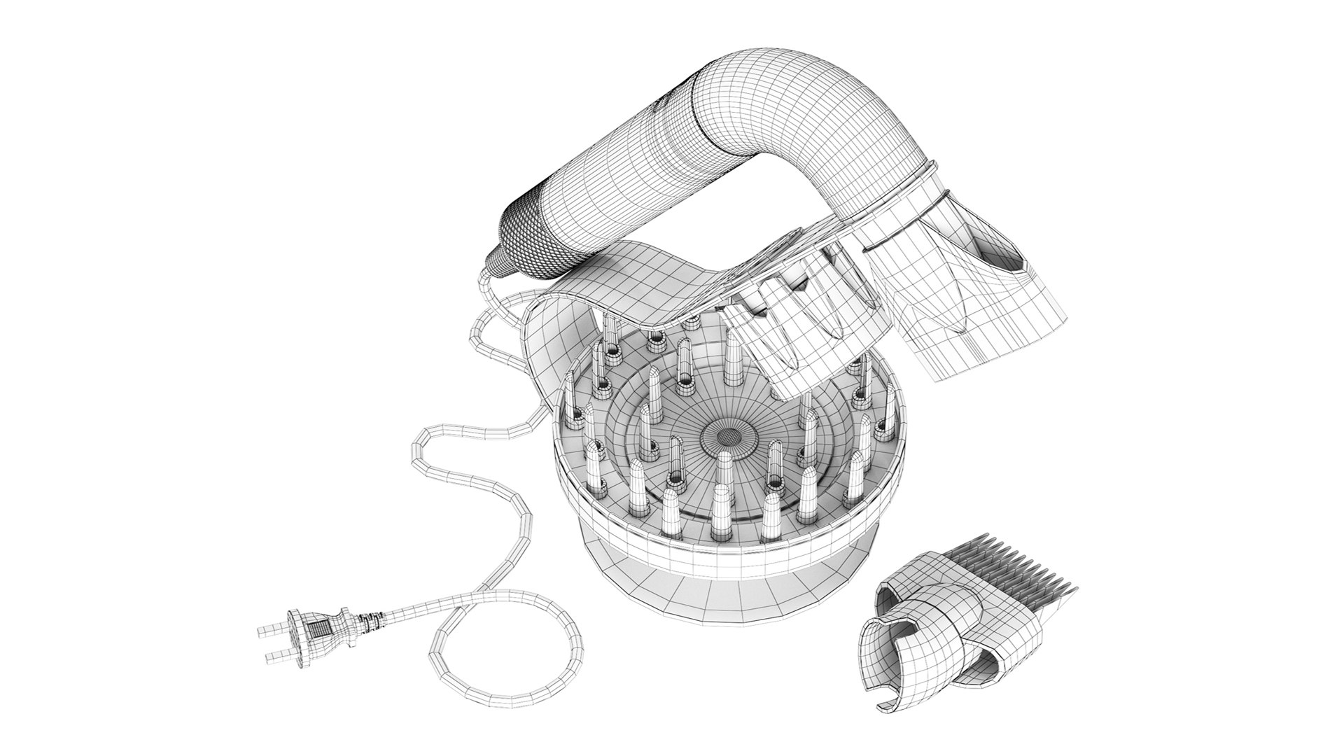 3D Hairdryer Dyson Supersonic R - TurboSquid 2192446