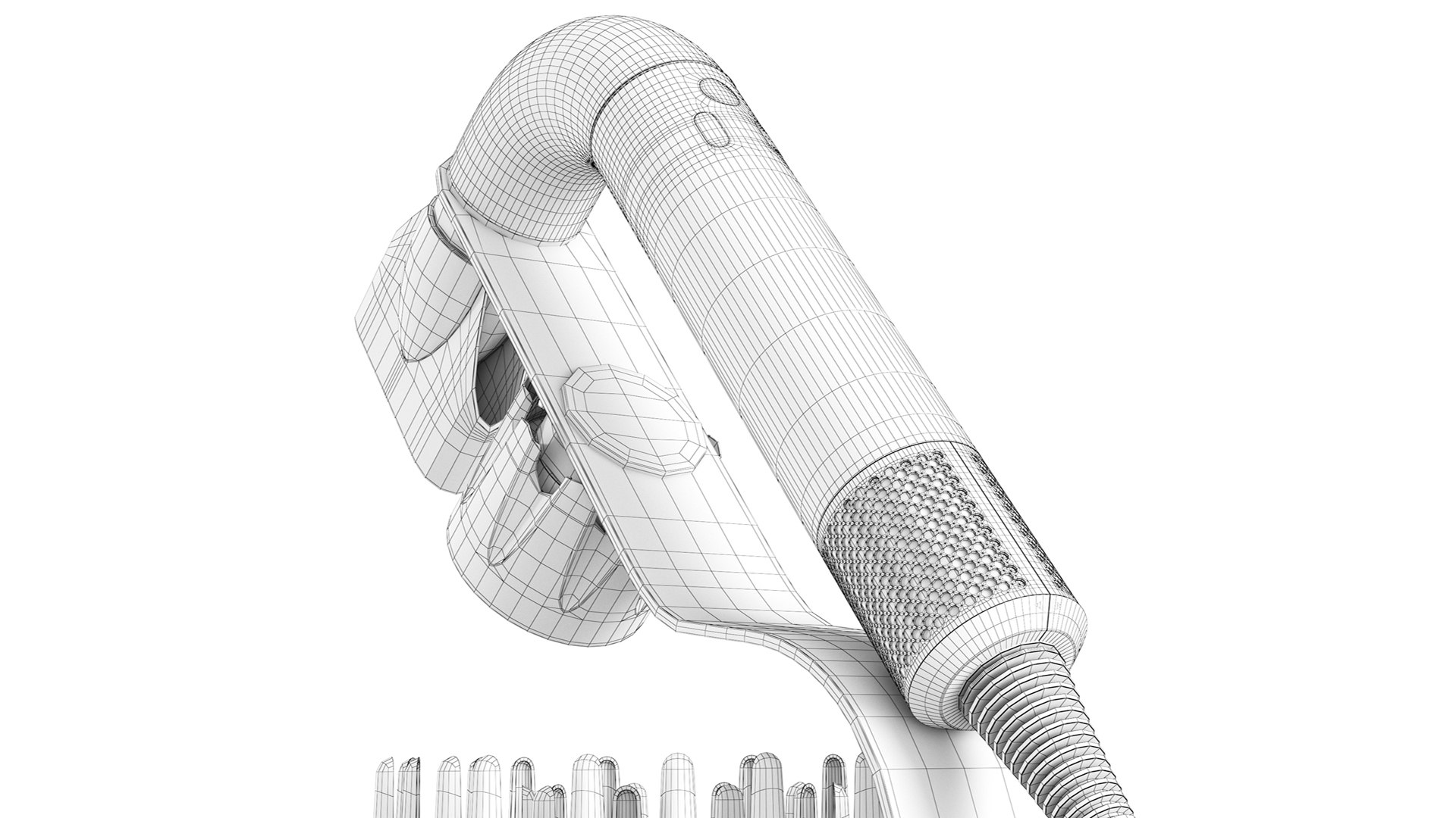 3D Hairdryer Dyson Supersonic R - TurboSquid 2192446