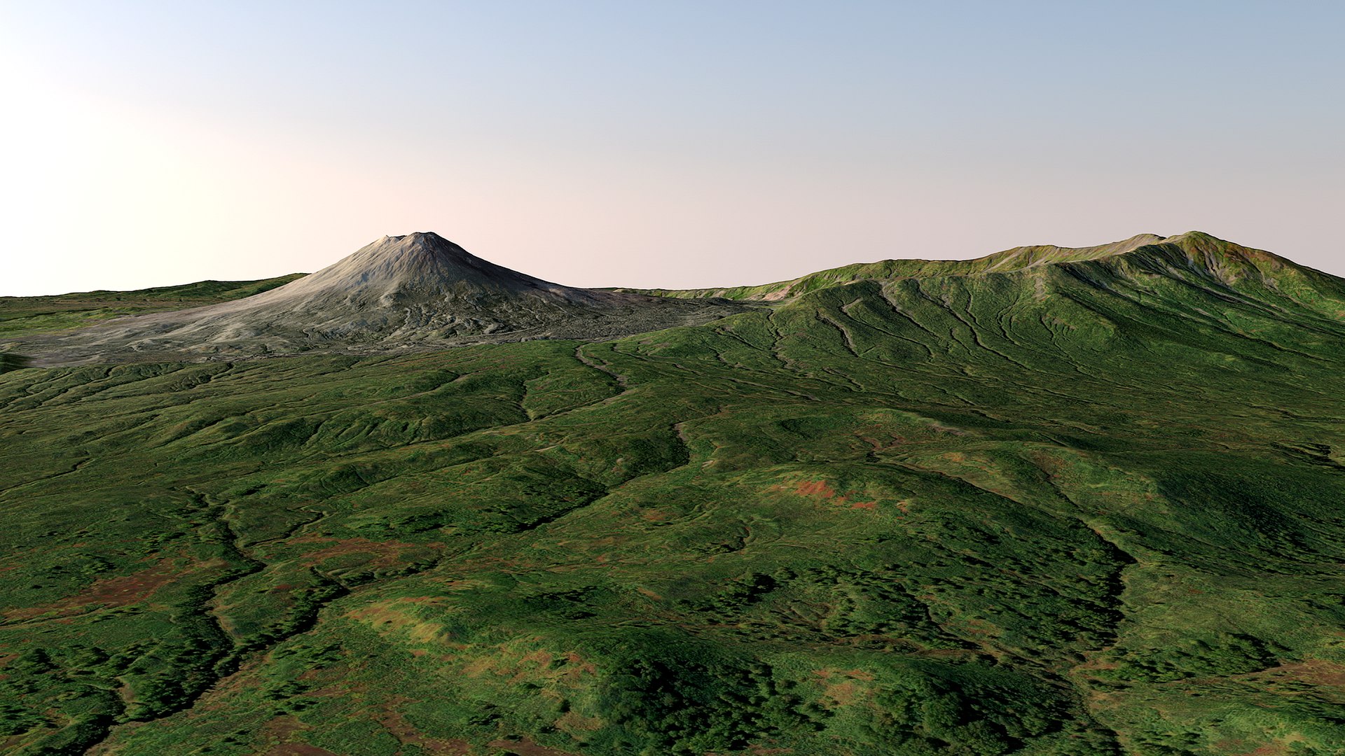 3D Karymsky Volcano Russia Model - TurboSquid 2020004