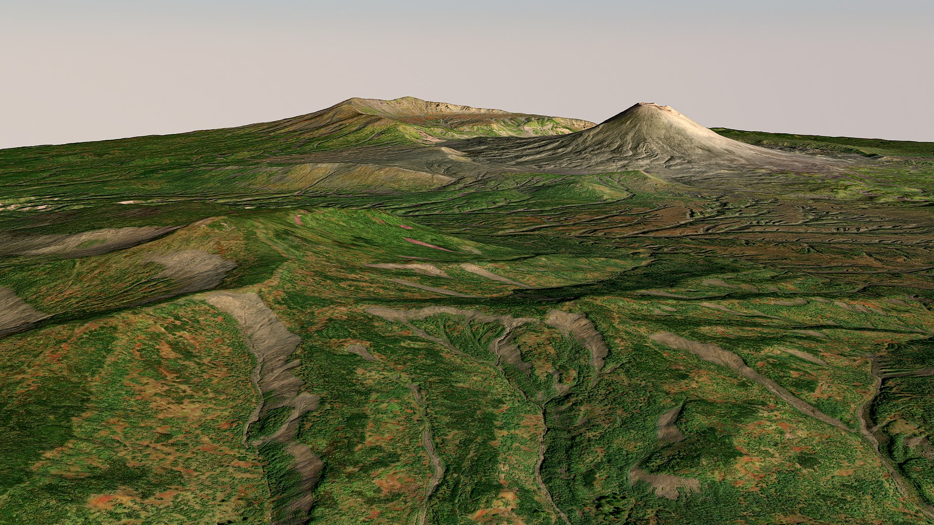 3D Karymsky Volcano Russia Model - TurboSquid 2020004