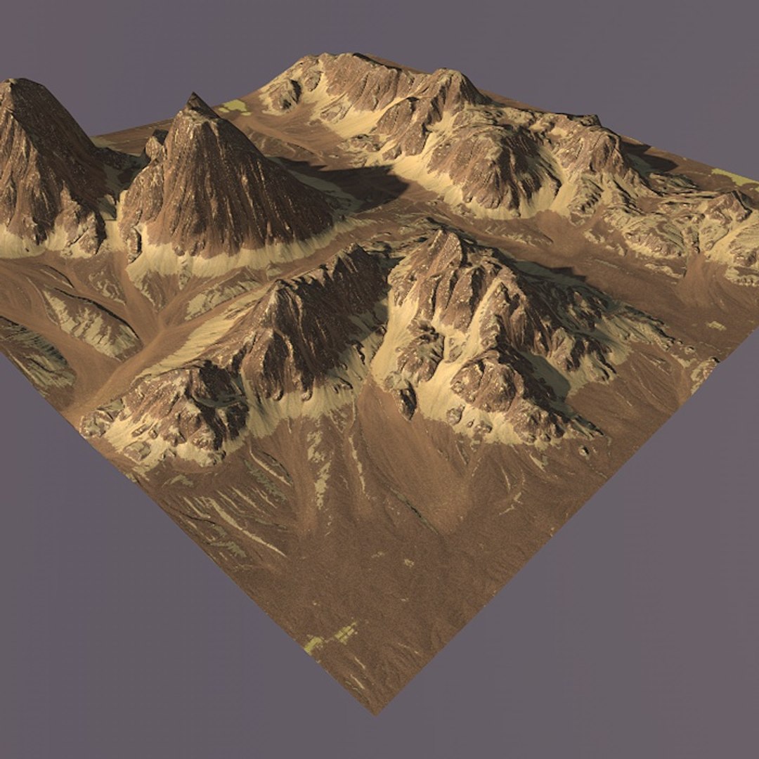 c4d mountain games maps