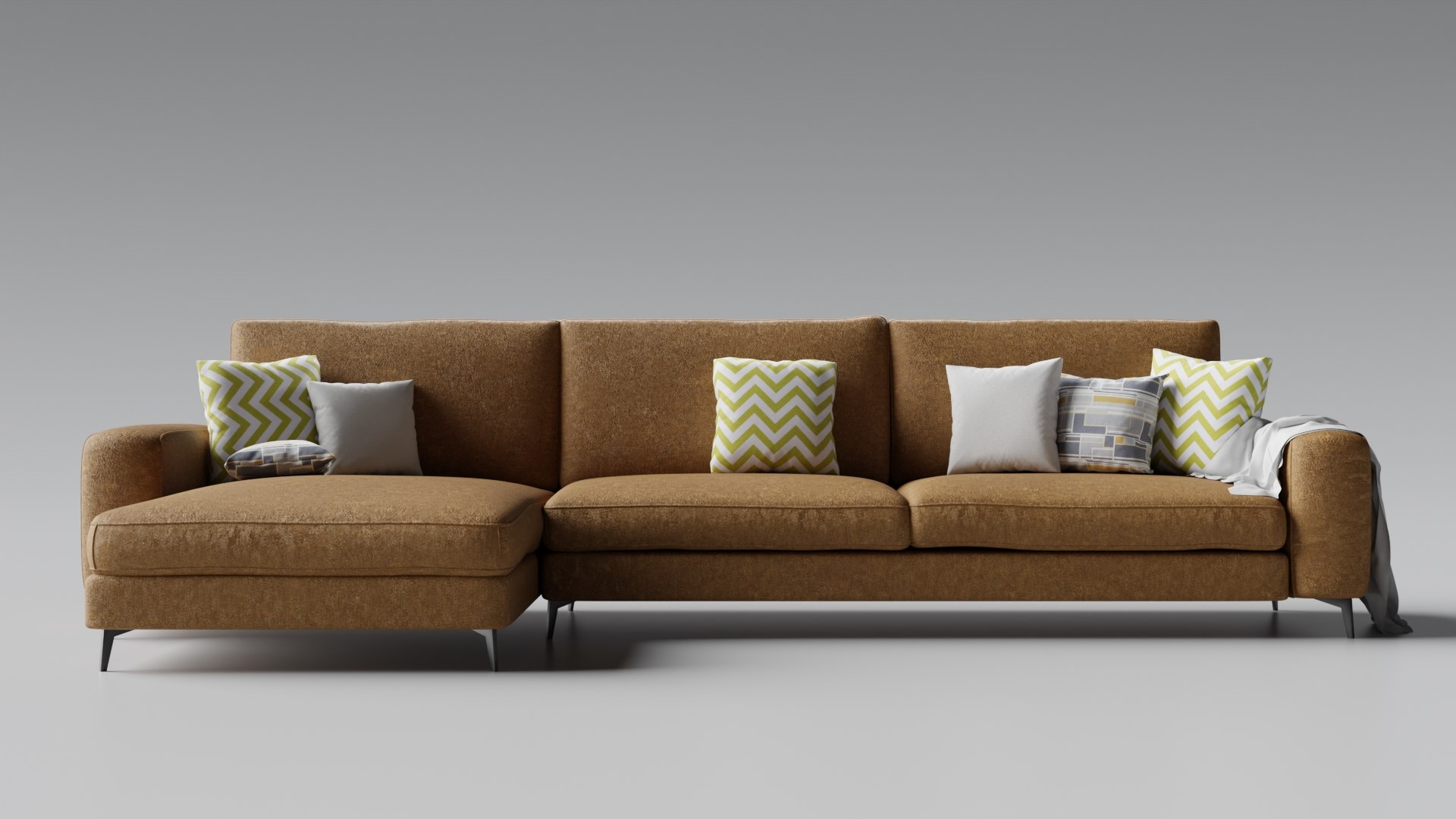 3D Modern Sofa Couch Model - TurboSquid 2336107