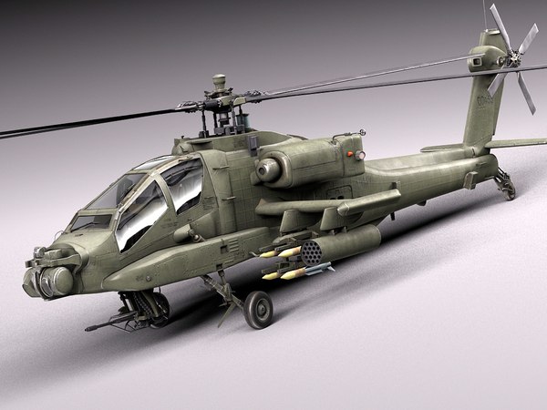 AH-64 Apache 3D Models for Download | TurboSquid