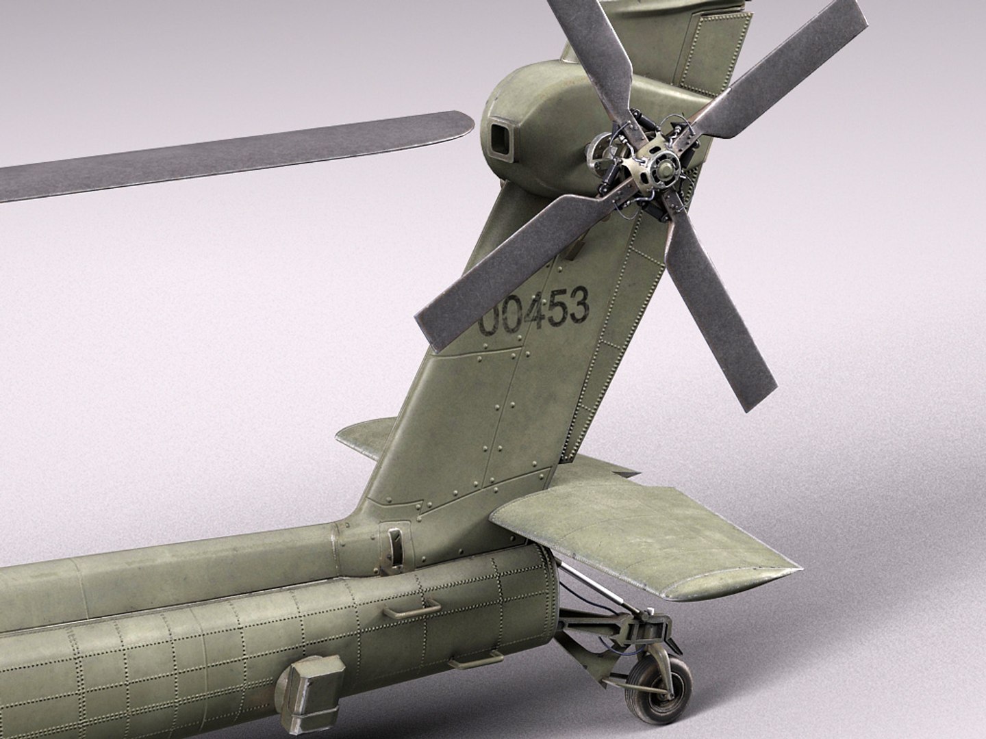 Apache Copter Helicopter 3d Model