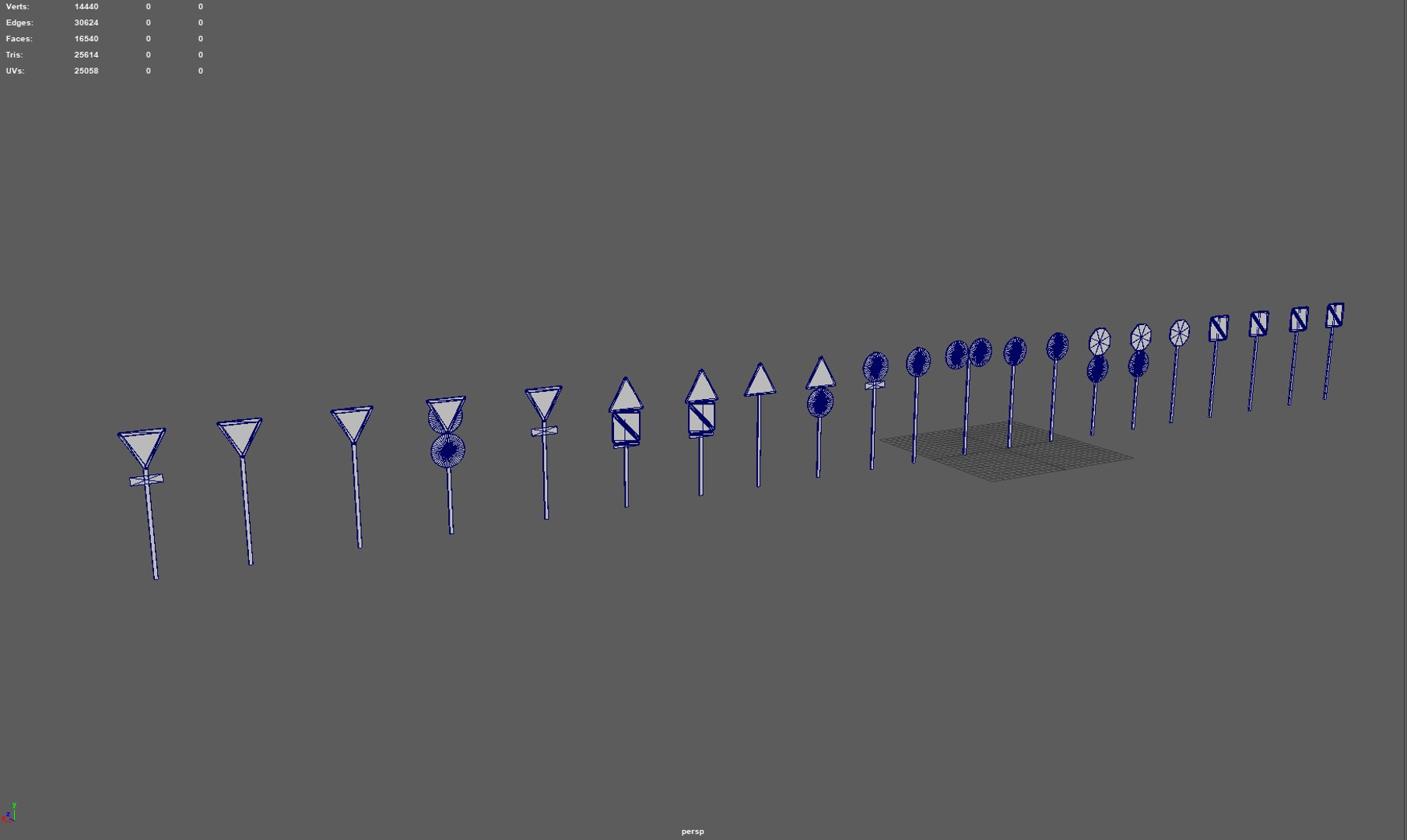 3D Traffic Signals Model - TurboSquid 1639058