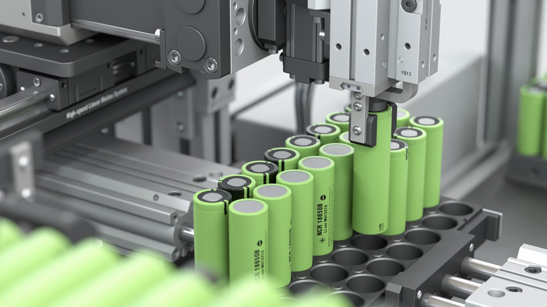 3D Automatic Lithium Battery Packing Line - TurboSquid 2393096