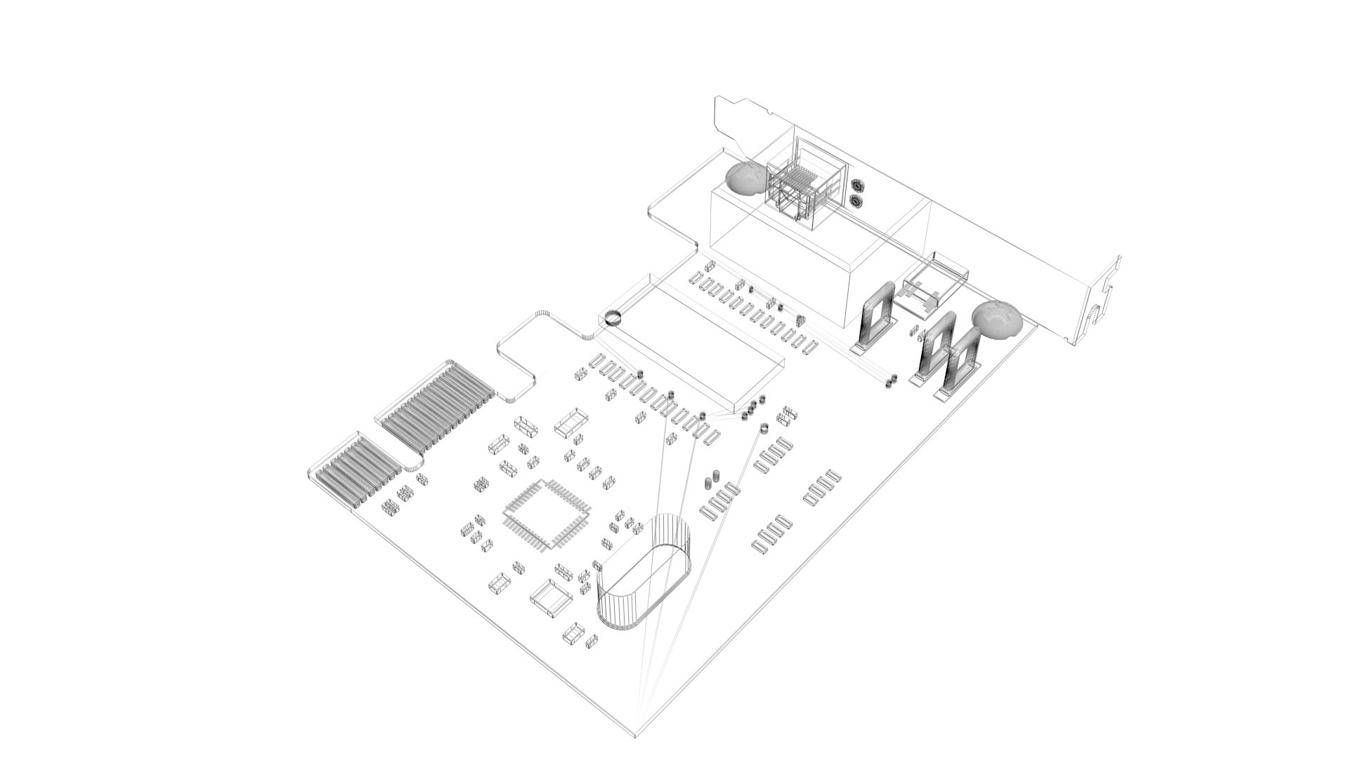 3D model Network Card - TurboSquid 1820705
