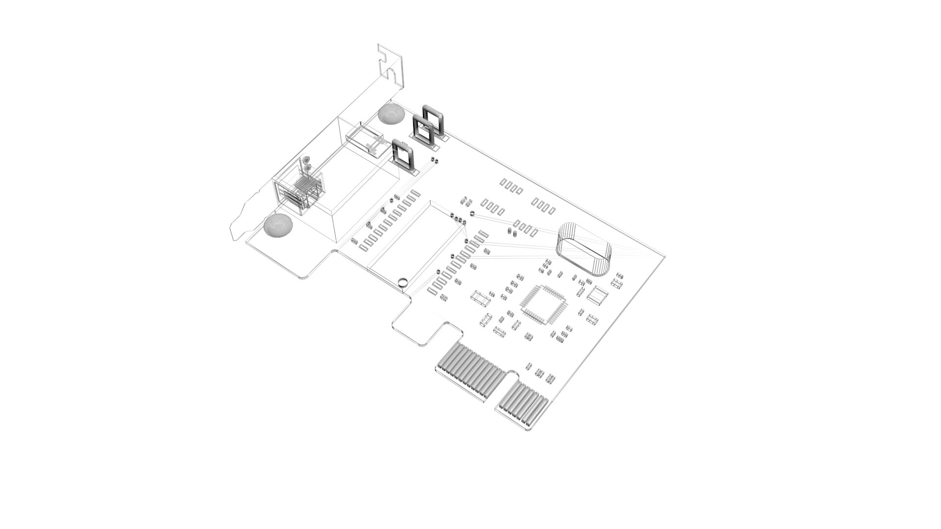3D model Network Card - TurboSquid 1820705